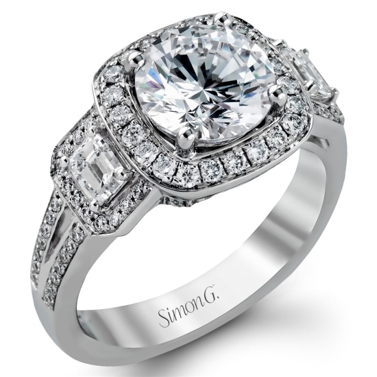 Simon G Engagement Ring TR484 SEMI